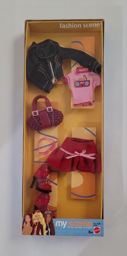 2003+Mattel+My+Scene+Doll+Fashion+Outfit+Hat+Shirt+Shorts+Pants+NRFB ...