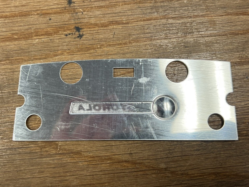Motorola MOTRAC NOS Control Head Escutcheon Faceplate 1 frequency | eBay