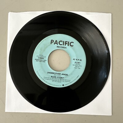 Alan O'Day Undercover Angel Mono Promo 45rpm 7" Tested VG+ | eBay
