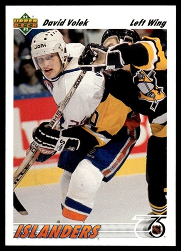 1991-92 Upper Deck #173 David Volek New York Islanders | eBay
