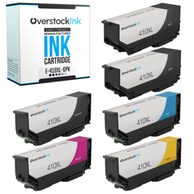 6PK Compatible OSI Epson 410XL Combo Pack Ink for Epson Expression XP ...