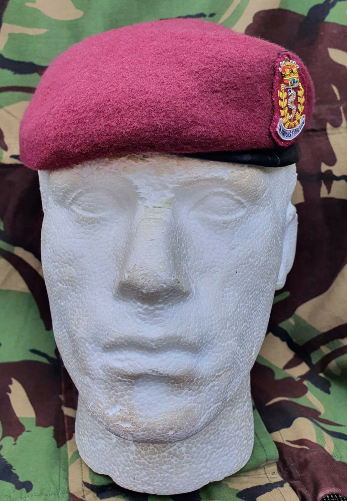 RAMC Royal Army Medical Corps 23 Para Field Ambulance Officers Beret ...