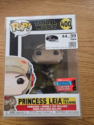 Funko Pop! Vinyl: Star Wars - Princess Leia Jedi Training - New York ...