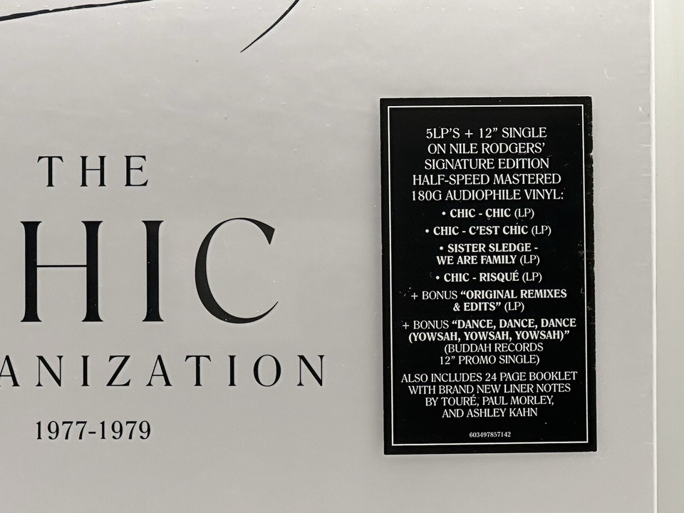 Chic - The Chic Organization 1977-1979 (6XLP, 2018 Atlantic) BRAND NEW ...