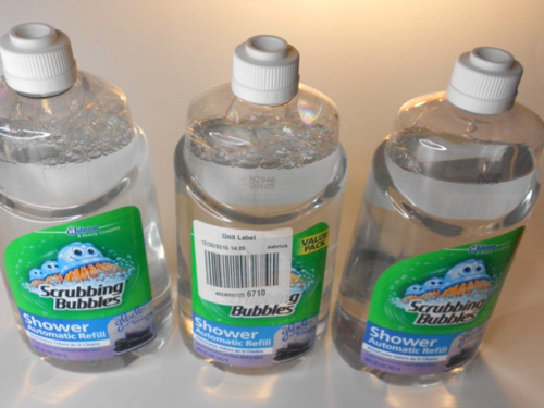 3 Scrubbing Bubbles Refreshing Spa Automatic Shower Cleaner Refill 34 ...