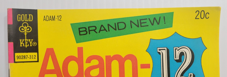 Adam-12 #1 (1973) Gold Key – First Issue TV Series Comic – Vintage ...