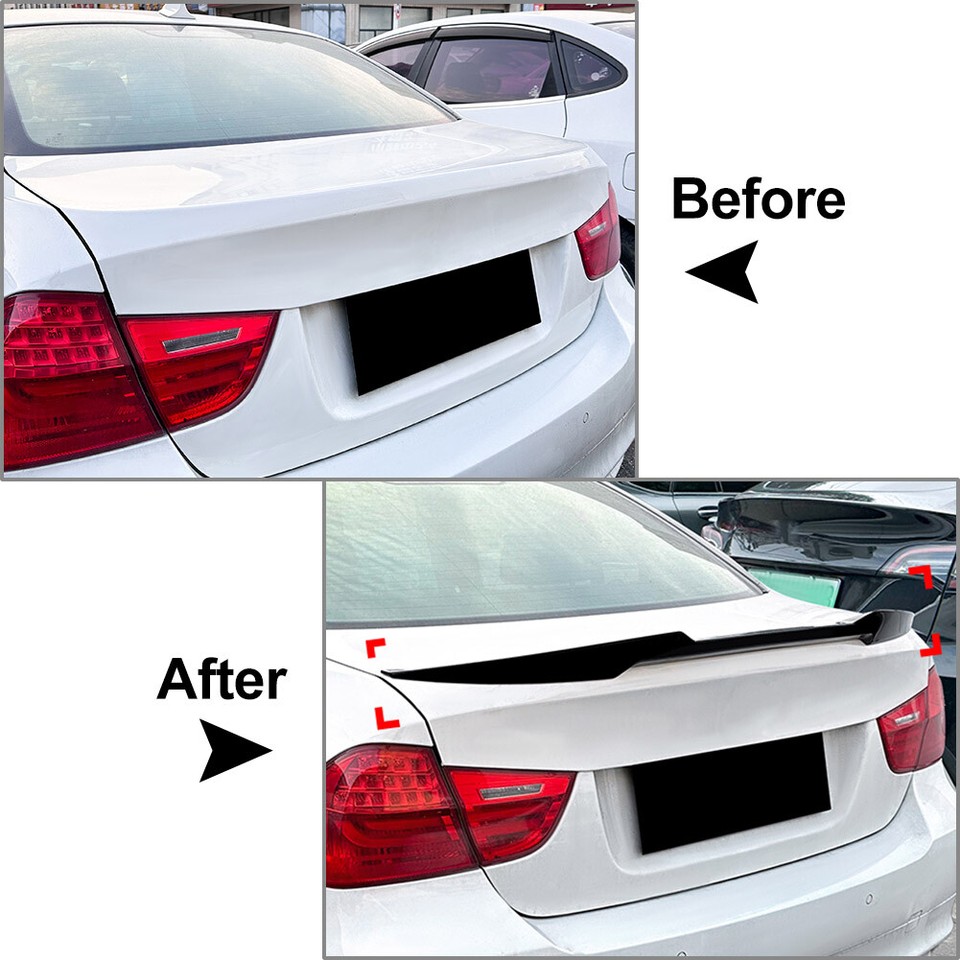 US Rear Trunk Boot Spoiler Wing Lip For BMW 3 Series E90 M3 Sedan ...