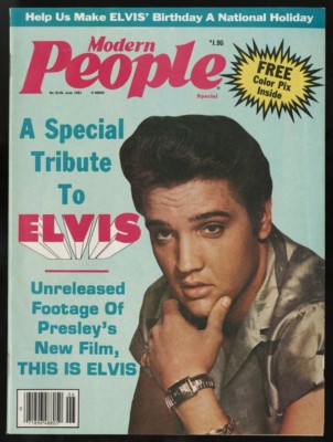 1978-1981 ELVIS PRESLEY TRIBUTE MAGAZINES (4) INCLUDING VERY RARE ...