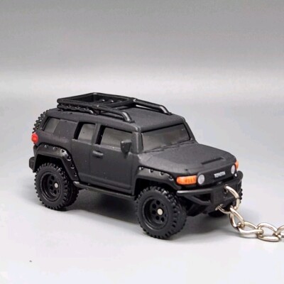 Fits Toyota FJ Cruiser Black Custom 🎁 GREAT Gift Keychain 🎁 | eBay