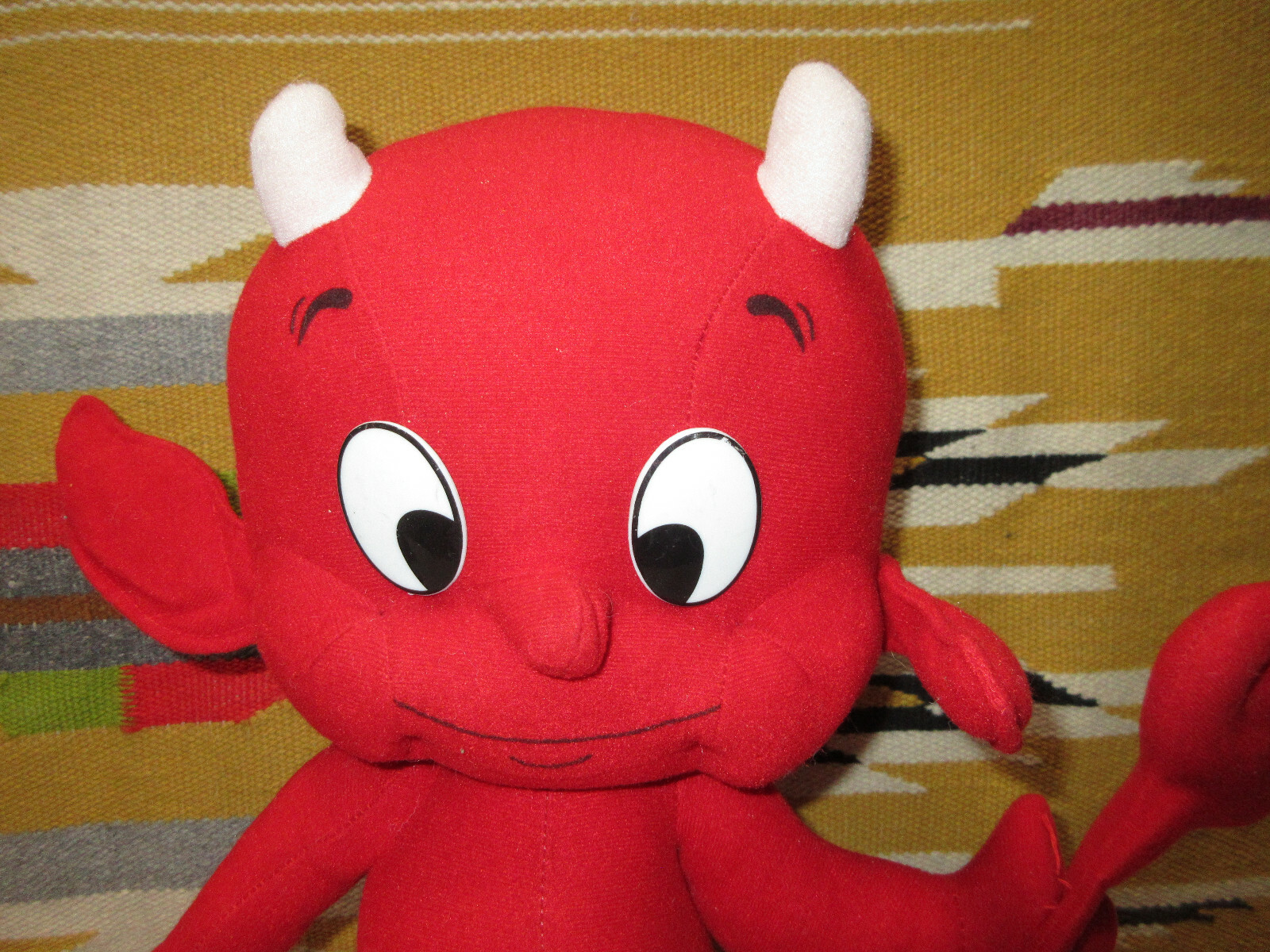 RARE Vintage 17" THE LITTLE RED DEVIL 60s Harvey Toons Comic Character ...