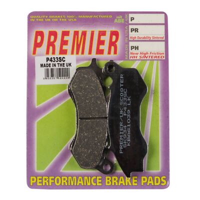 PREMIER BRAKE PADS P433 - SCOOTER | eBay