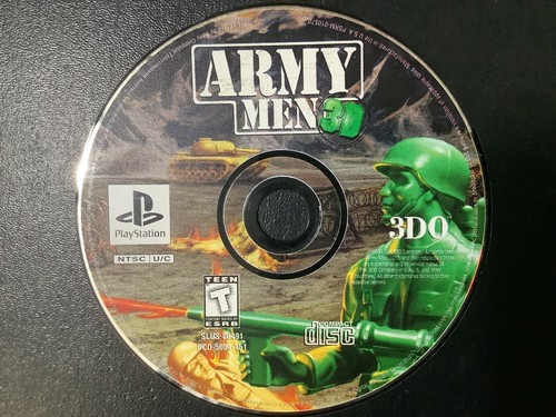 Army Men 3D Black Label PS1 Sony PlayStation 1 Disc Only | eBay