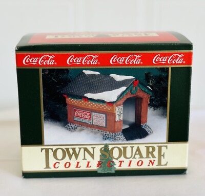 Coca Cola Town Square Collectibles The Covered Bridge | eBay