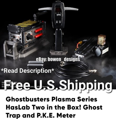 Pulse Haslab Ghostbusters Plasma GHOST TRAP PKE METER Movie Prop ...