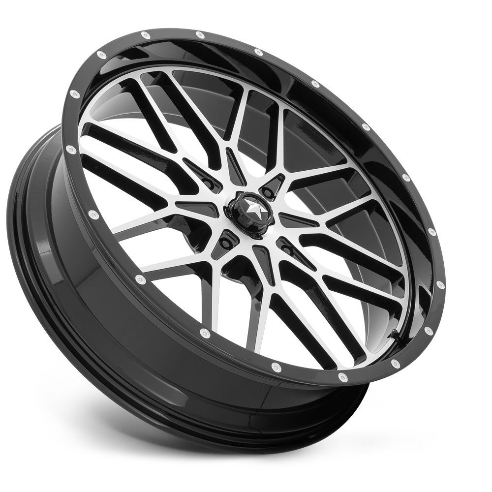 MSA M45 Portal Wheel | Gloss Black Machined | CanAm 4x137 | MSA Wheels ...