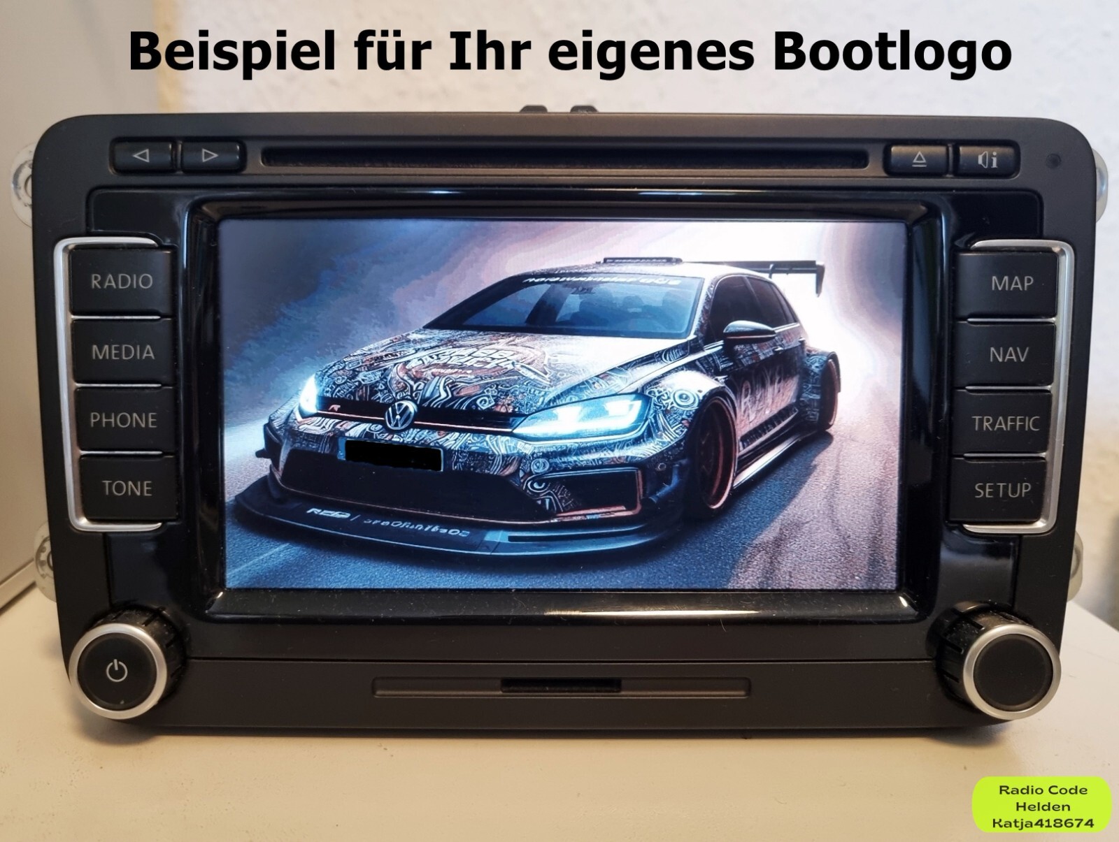 VW RNS 510 Reparatur Boot Fehler Startfehler Volkswagen Golf Passat T5 ...