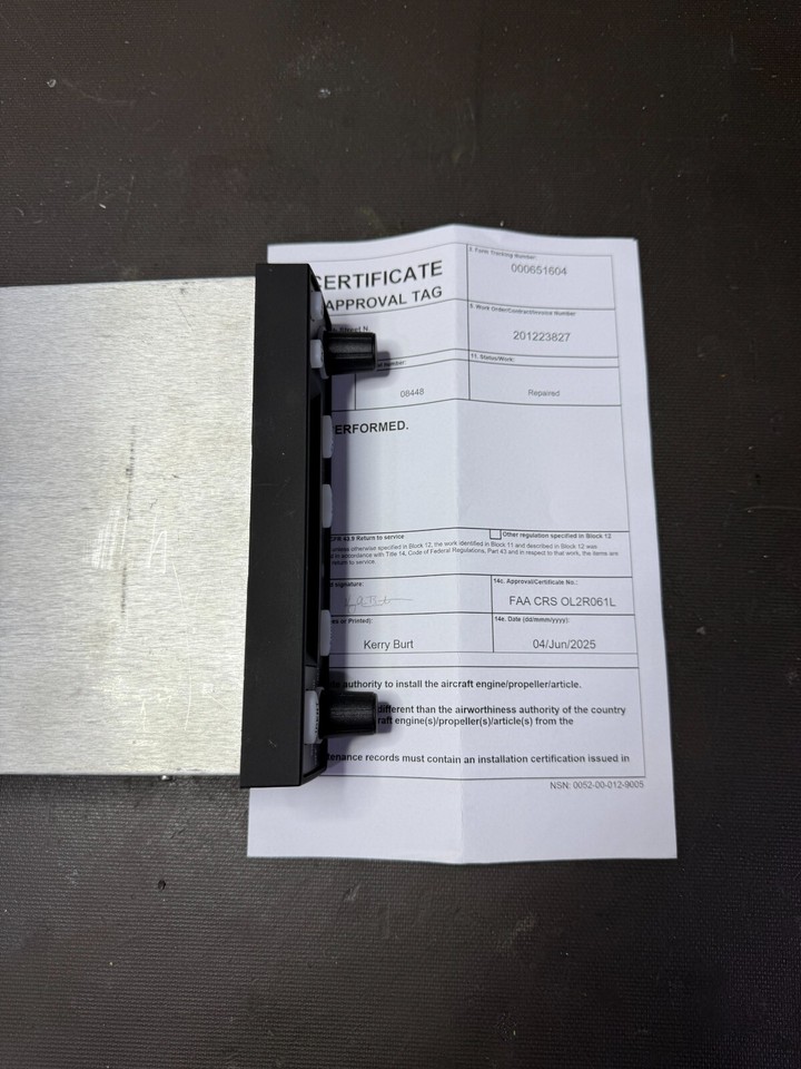 TRIG, TT31 ,P/N 00220-00-01 , Mode-S w/ADS-B Out Transponder w/8130-3 ...