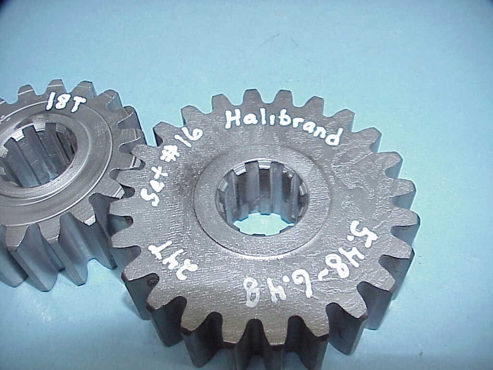 Halibrand Set #16 Quick Change Rear End 5.48-6.48 Gears 10 Spline ...