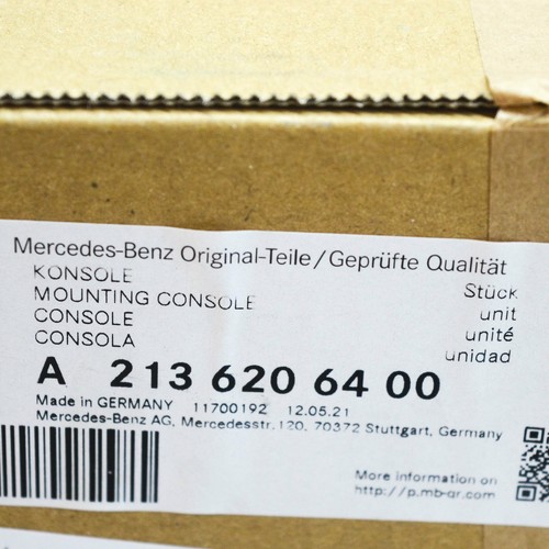 MB E W213 FRONT LEFT RADIATOR SLAM PANEL HOLDER A2136206400 ORIGINAL NO ...