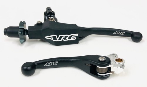 ARC Front Brake DC-8 Clutch Perch Levers Standard Black KX 85 100 125 ...