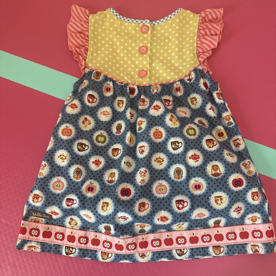 Matilda Jane Girls Tunic Top Size 8 Back To School New Without Tags | eBay