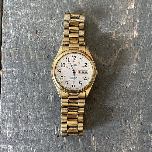 Vintage Citizen 6100-T15651 Railroad Approved Day Date Men's Quartz ...