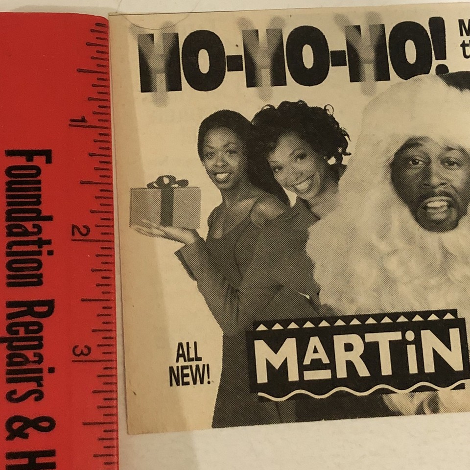 Martin Fox Tv Series Print Ad Martin Lawrence Tisha Campbell TPA7 | eBay