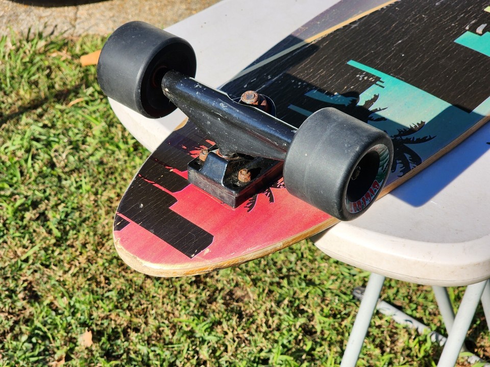 Paradise Longboards Long Board Complete Skateboard Bigfoot Wheels 40 ...
