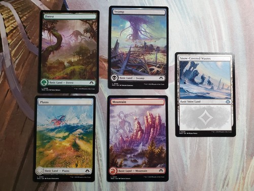 MTG MH3 ~ Full Art Basic Land LOT ~ nMint ~ Ships NOW! ~ Modern ...