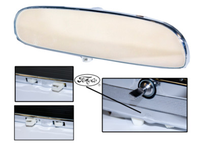 Mustang Rear View Mirror Day Night Concours 1964 1965 Coupe Fastback ...