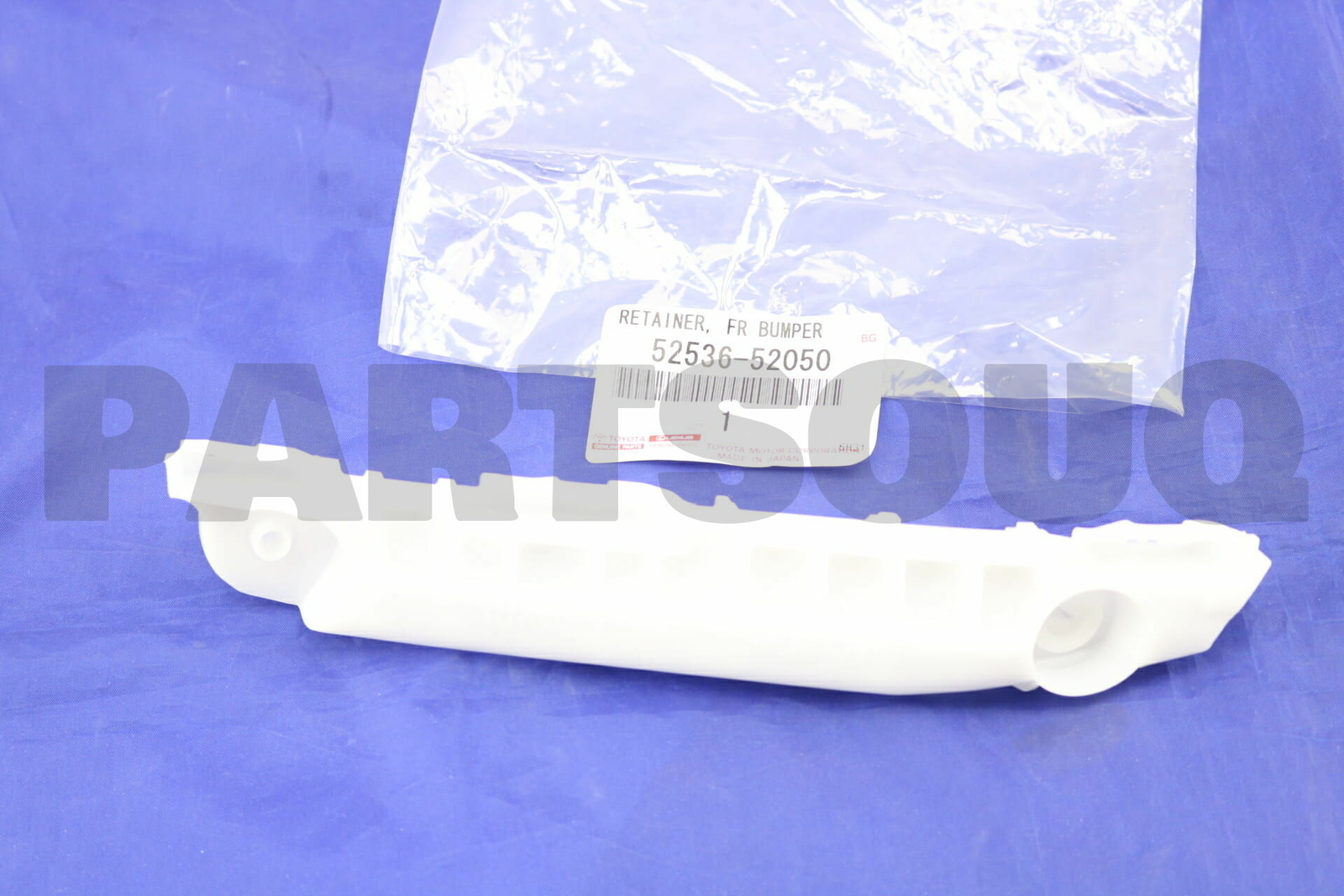 5253652050 Genuine Toyota RETAINER, FR BUMPER SIDE, LH 52536-52050 | eBay