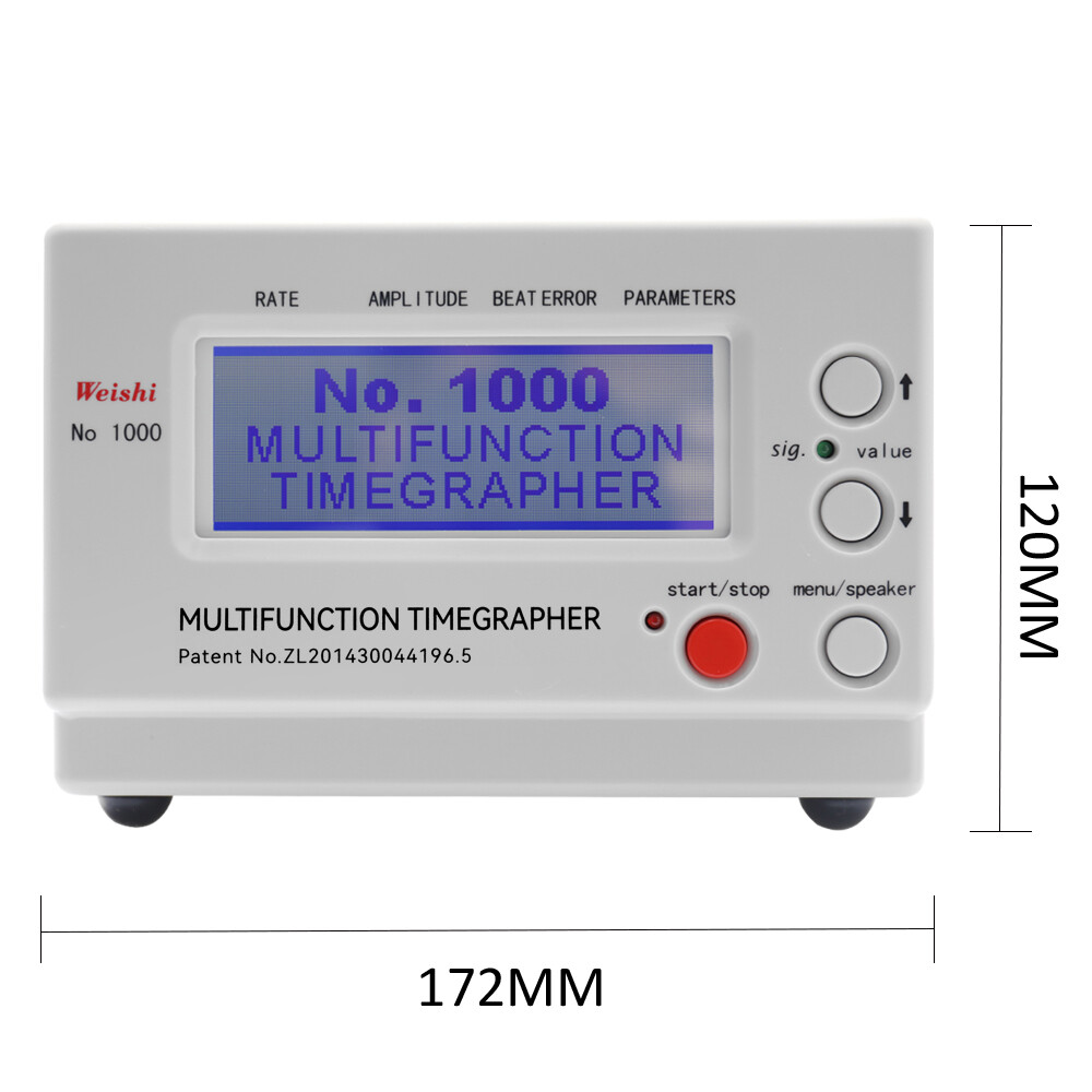 No.1000 Weishi Multifunction Watch Timegrapher Timing Machine Tester ...
