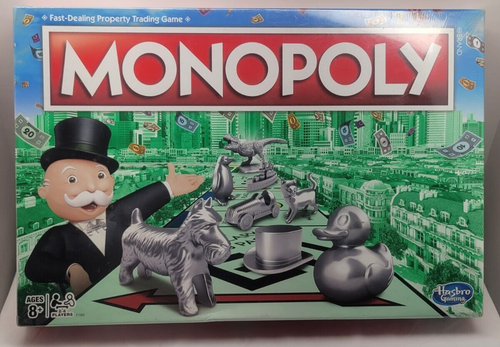 2017 Monopoly Factory Sealed c1009 New Tokens Dinosaur/Duck/Penguin | eBay