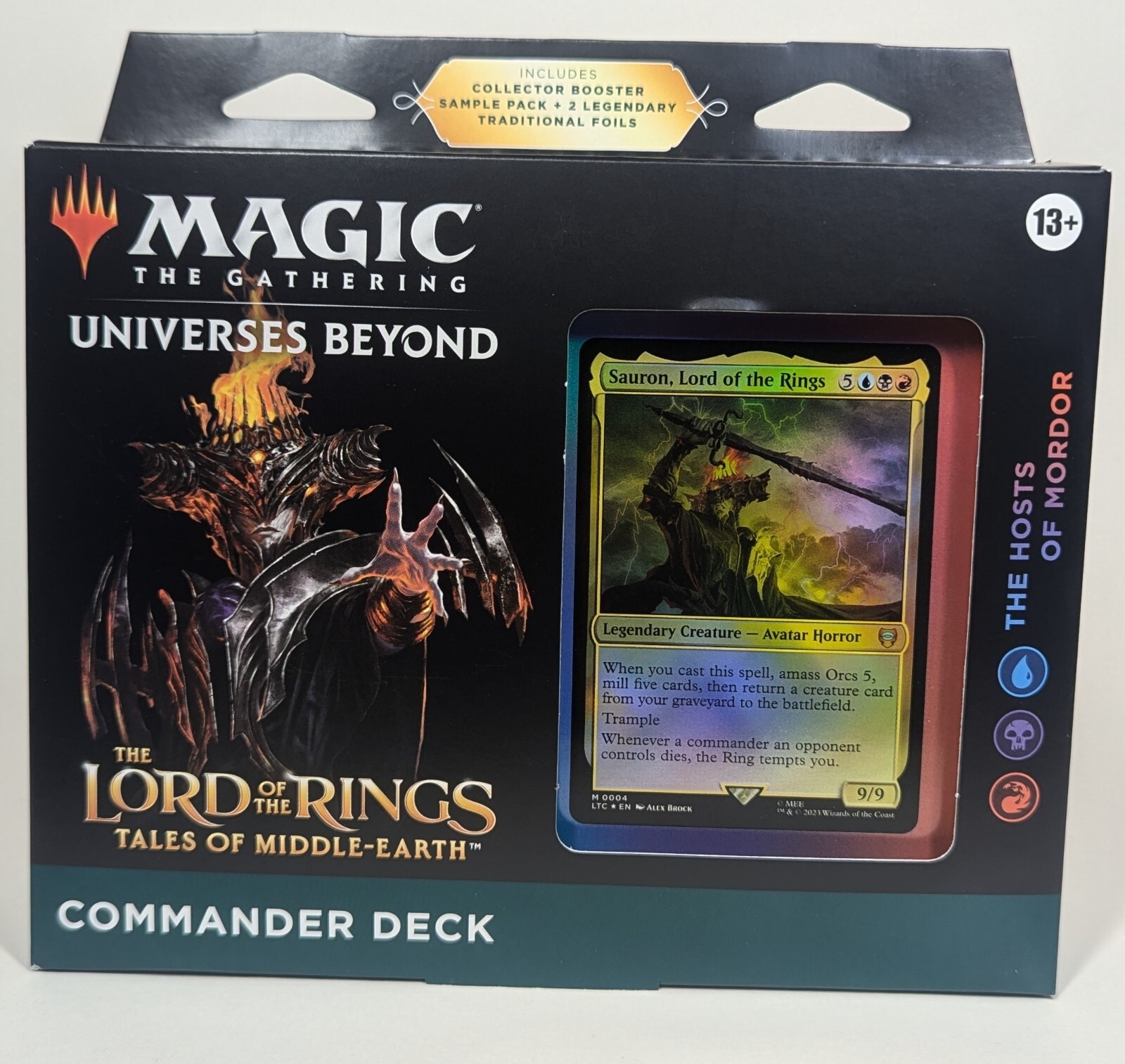 MTG LOTR The Hosts of Mordor Commander Deck | Precon | Magic | Lord of ...