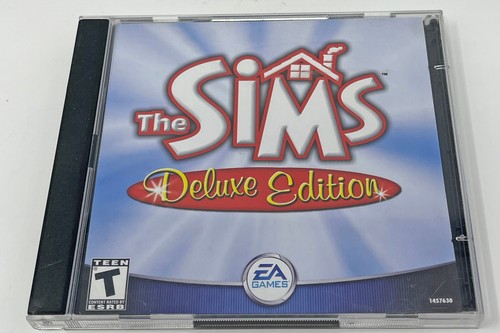 The SIMS Deluxe Windows PC CD-ROM Game 2 Disc with Serial Used Works | eBay