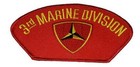 USMC THIRD 3RD MARINE DIVISION MARDIV PATCH VETERAN FIGHTING THIRD ...