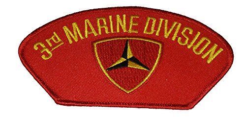 USMC THIRD 3RD MARINE DIVISION MARDIV PATCH VETERAN FIGHTING THIRD ...