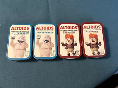 Rare Altoids Limited Ed. Tins Abominable Snowman & Heat Meiser ...