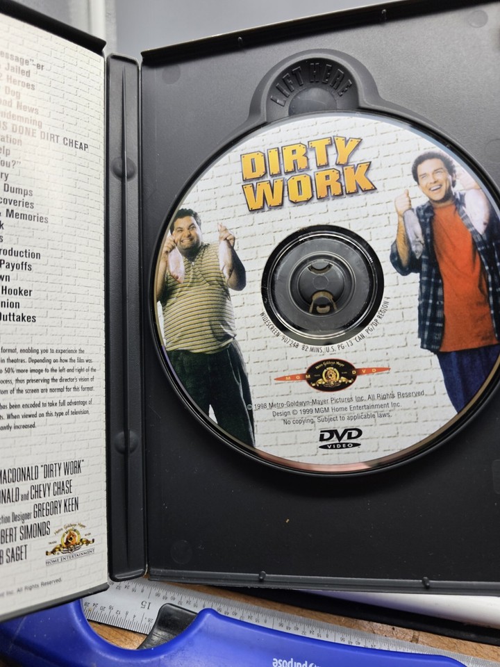 Dirty Work (DVD, 1999) Norm MacDonald Chevy Chase 27616724823 | eBay