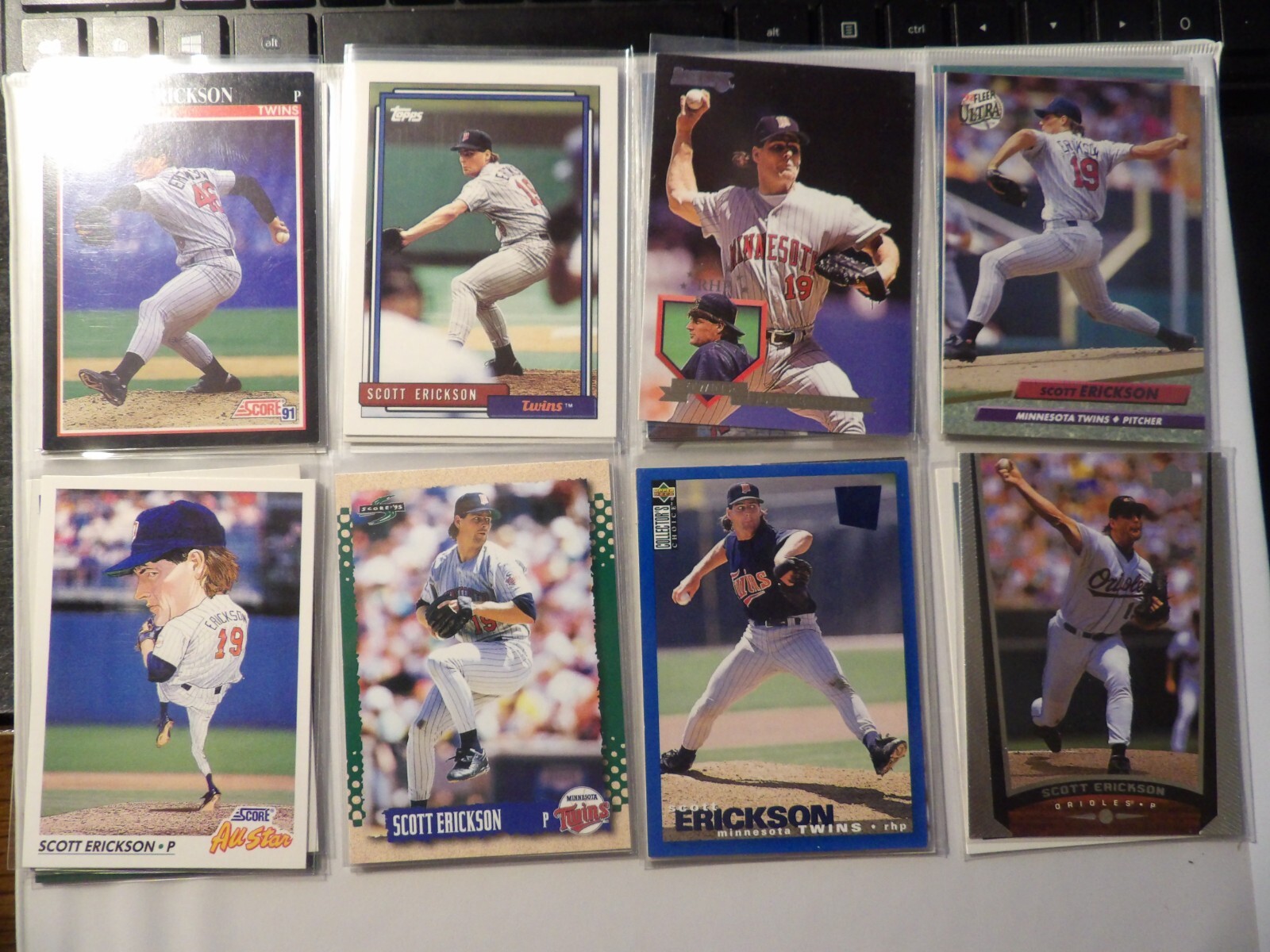 SCOTT ERICKSON 30 CARD LOT 1 ROOKIE CARDS SE3 | eBay