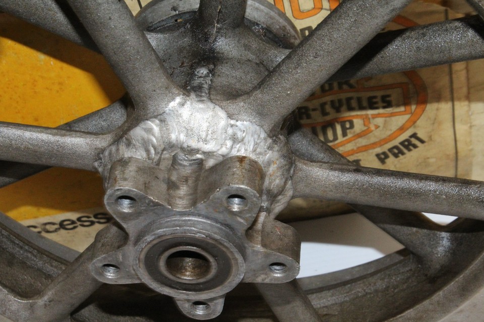 Harley Rear Wheel Mag Knucklehead Panhead American Racing Performance ...