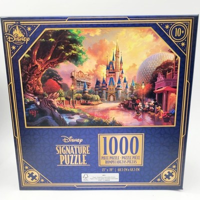 2025 Walt Disney World Signature Four Parks One World 1000 Piece Puzzle ...