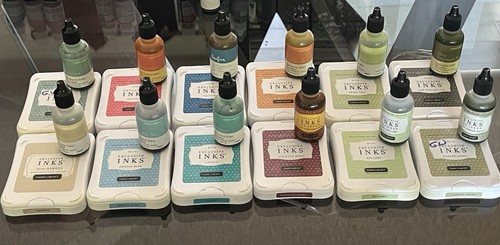 LOT OF 24 CLOSE TO MY HEART Ink Pads And Refills USED!! | eBay