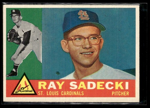 1960 Topps Ray Sadecki Rookie EX/MT Set Break #327 | eBay