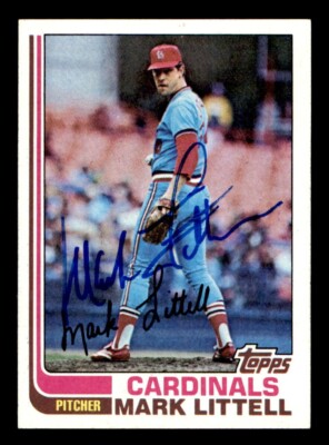 1982 Topps Baseball #56 Mark Littell Signed Autograph (No COA) | eBay