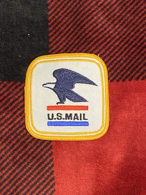 Vintage 1970’s Style USPS Post Office U.S. Mail Patch! Free Shipping ...