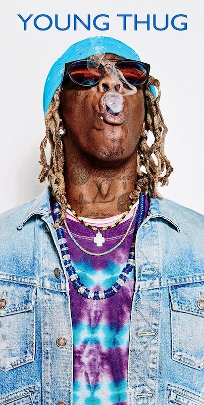 YOUNG THUG SMOKE RING 12 X 24 POSTER | eBay