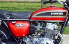 74-76 Honda CB750 K4 K5 K6 Fuel Tank / Pin Striping / Caution-Warning ...