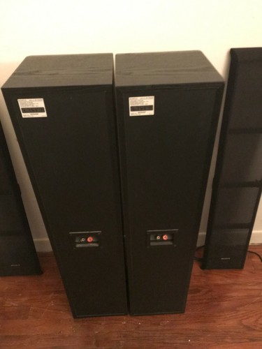 Sony SS-F6000P Floor Standing Speakers (Black, Pair) | eBay