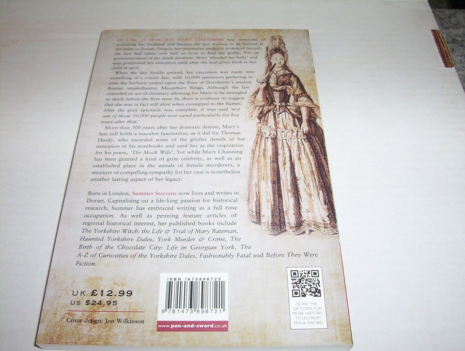 "BURNED AT THE STAKE - The Life and Death of MARY CHANNING" by Summer ...